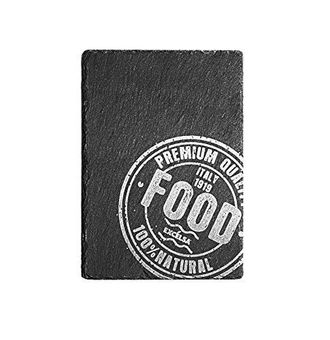 Excelsa Premium Quality Teller, Schiefer, Grau