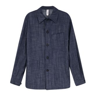 Hev&ograve; Herren, Shirts, Blau, LGr&ouml;&szlig;e