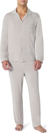 Amazon Essentials x Sofia Grainge Herren Pyjama-Set, Grau, XXL