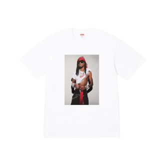 SUPREME Homme, Tops, Blanc, Taille: L T-shirt Playboi Carti