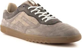 Floris Van Bommel Herren Schuhe grau Veloursleder