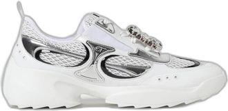 Roger Vivier Viv on the Run Sneakers - - Shoes - Damen - Wei&szlig; - 35 EU