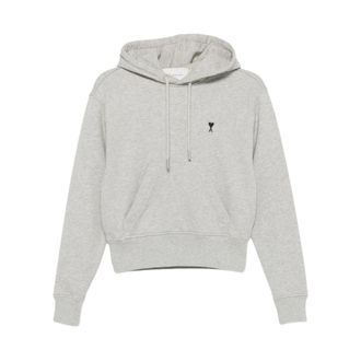 Ami Ami De Coeur Hoodie - - Sweatshirts & Hoodies - Damen - Grau - S