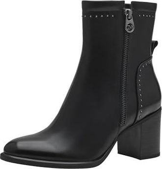 Marco Tozzi by Guido Maria Kretschmer 2-85308-43 Bottines tendance pour femme avec fermeture éclair et slip Noir Taille 37 EU, Noir, 37 EU