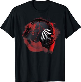 Star Wars Rise of Skywalker Kylo Ren Helmet Damage T-Shirt