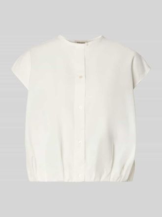 Max Mara Boxy Fit Kurzarmbluse aus reiner Baumwolle Modell GELATINA