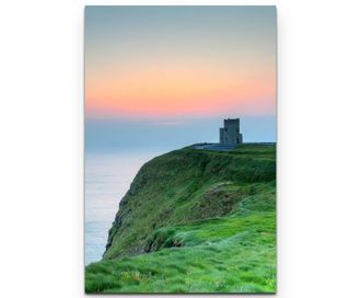 Paul Sinus Art Cliffs of Moher - Irland D&auml;mmerung - Leinwandbild 90x60cm