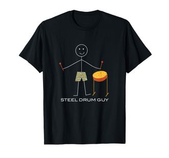 Whyitsme Design Lustige Herren Stahltrommel, Boy Steel Pan Player Geschenk T-Shirt