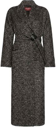 Max Mara Knielanger Mantel - Wei&szlig;