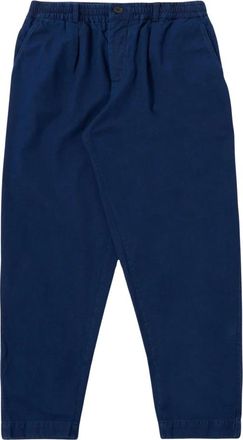 Universal Works Homme, Pantalons, Bleu, Taille: W32 Pleated Track Pant Kimstop