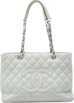 Chanel Pre-owned Grand Shopping Tote - - Pre-owned - Damen - Wei&szlig; - ONE SIZE