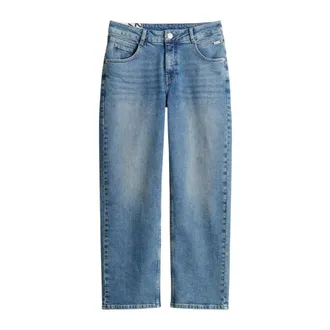 OPUS Minah Honesty Gerades Jeans - - Jeans - Damen - Blau - W34 L28