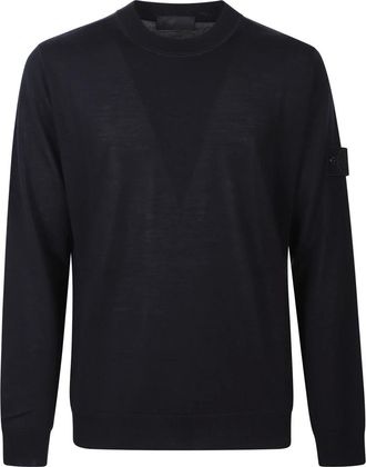 Stone Island Homme, Pulls, Bleu, Taille: L Pull ras du cou