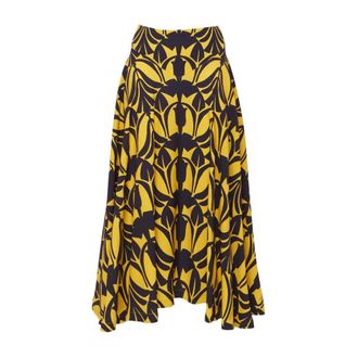 La DoubleJ Midi-Rock - - Skirts - Damen - Mehrfarbig - S