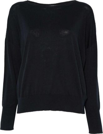 Zanone Pull Col Rond - Bleu