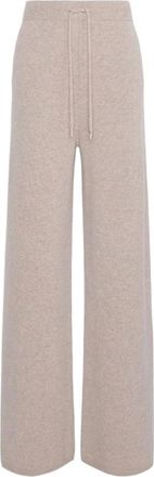 Max Mara Pantalon large - Femme - Pantalons - Beige - Taille: 36 FR