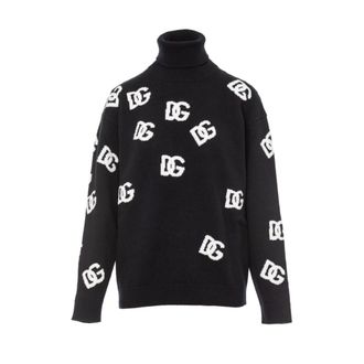 Dolce & Gabbana Stylischer Pullover Fxi25Tjbvx8S9000 - - Knitwear - Damen - Schwarzk - M