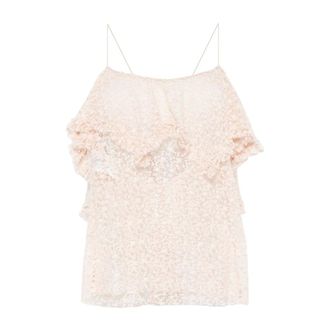 Philosophy di Lorenzo Serafini Femme, Tops, Rose, Taille: 40 FR Hauts sans manches