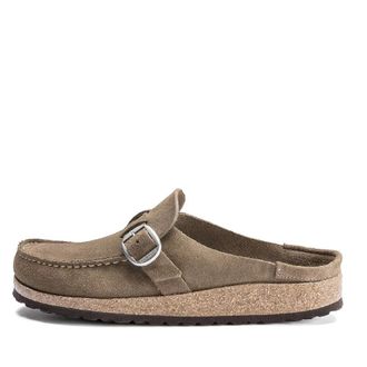 Birkenstock Femme, Chaussures, Gris, Taille: 38 EU Mules Buckley Gris Taupe