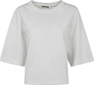 Darkpark Darkpark - T-shirt drap&eacute; - Femme - Tops - Blanc - Taille: 36 FR