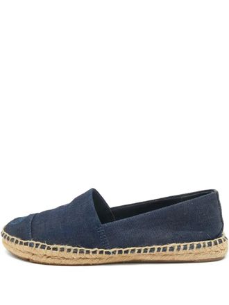 Tory Burch Espadrilles im Jeans-Look - Blau