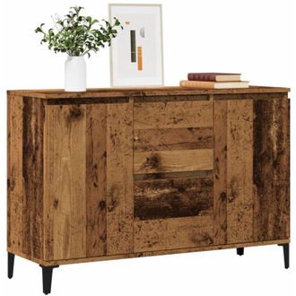 vidaXL Buffet vieux bois 102x35x70 cm bois ding&eacute;nierie Vidaxl