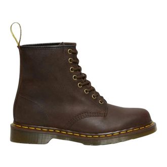Dr. Martens Klassische Leder Schn&uuml;rstiefel mit Gummisohle - - Shoes - Herren - Braun - 41 EU