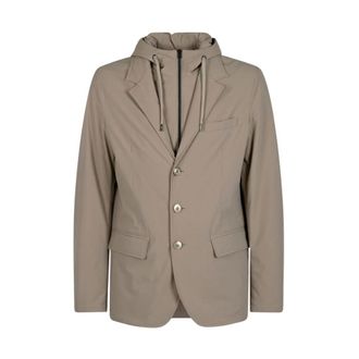 Herno Homme, Vestes, Beige, Taille: M Blazer de vill&eacute;giature