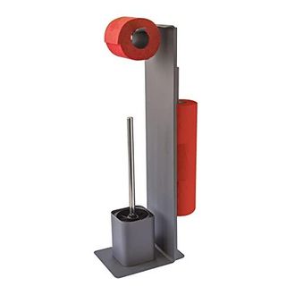 Gelco Design WC-Bürste und Abroller Wilson Carbon