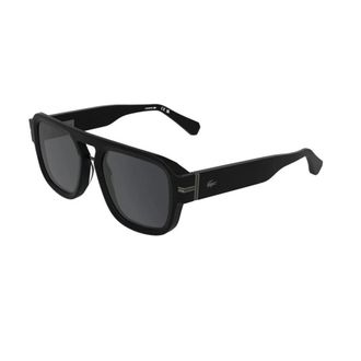 Lacoste Rechteckige Sonnenbrille - - Accessories - Herren - Schwarzk - 53 MM