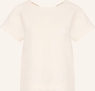 Luisa Cerano Luisa Cerano Blusenshirt Mit Leinen weiss