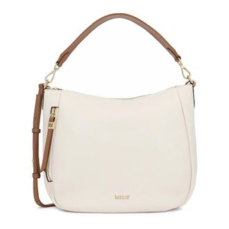 Kazar Kazar Wei&szlig;e Ledertaschen mit kontrastierenden Details - - Bags - Damen - Wei&szlig; - ONE SIZE