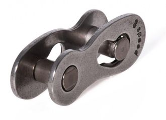 XLC Unisex - Erwachsene Link Kettenverschluss, Silber, 6/7/8-Fach