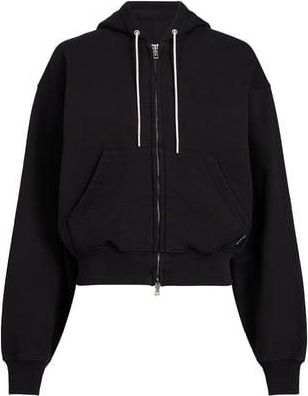 Alexander Wang Hoodie zip &agrave; capuche en coton