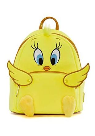 Loungefly Looney Tunes Tweety Plush Womens Double Strap Shoulder Bag Purse