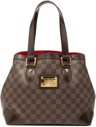 Louis Vuitton Shopper - Damier Ebene Hampstead PM - Gr. unisize - in Braun - f&uuml;r Damen