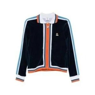 Casablanca Velour Jacket - - Jackets - Herren - Blau - M