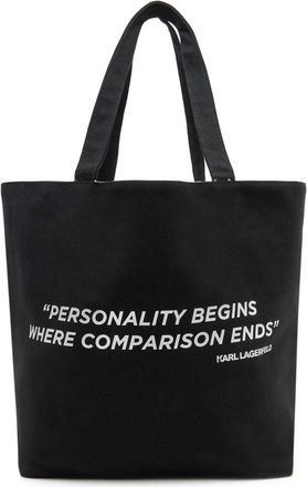 Karl Lagerfeld Handtasche KARL LAGERFELD A1W50047 Schwarz