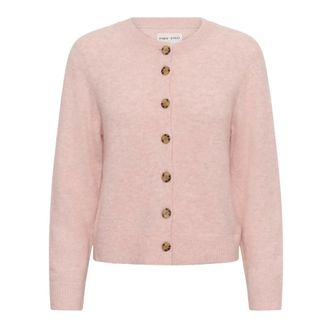 Part Two Chanie Cardigan - Femme - Pulls - Rose - Taille: 42 FR