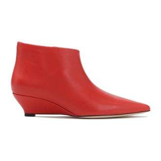 Kazar Rote Stiefel mit niedrigem Absatz - - Shoes - Damen - Rot - 38 EU