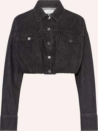 Sportmax Sportmax Cropped-Jeansjacke Sondrio schwarz