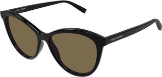 Saint Laurent unisex, Accessories, Schwarzk, 57 MMGr&ouml;&szlig;e