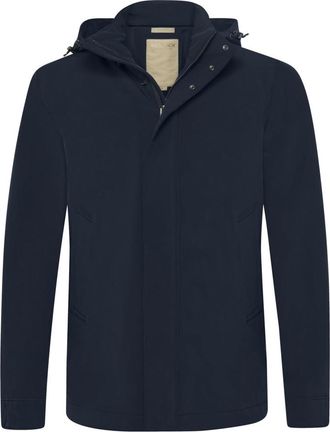 Woolrich Softshell-Daunenjacke mit Kapuze in