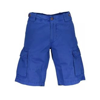 GANT Homme, Shorts, Bleu, Taille: W30 Jean Pantalon en Coton Bleu Bermuda