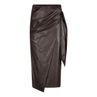 Elisabetta Franchi Midirock - - Skirts - Damen - Braun - L