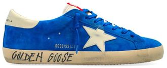 Golden Goose Low-Top Sneaker - basket super star - Gr. 41 (EU) - in Blau - f&uuml;r Damen