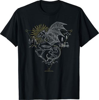 Harry Potter Thestral Line Art T-Shirt