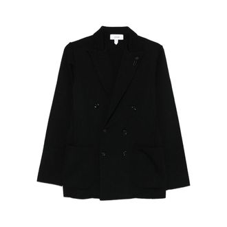 Lardini Double-breasted Wool Jacket