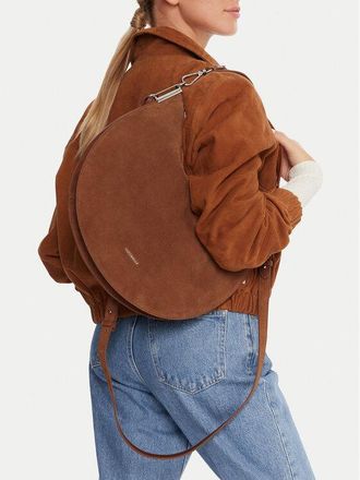 Coccinelle Handtasche QKG Coccinellesunup Suede E1 QKG 13 01 01 Braun