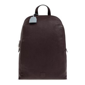 Paul Smith Lederrucksack - - Bags - Herren - Rot - ONE SIZE